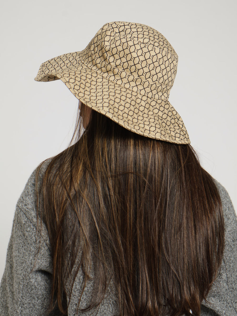 Monogram Long Brim Bucket Hat – LEGiT