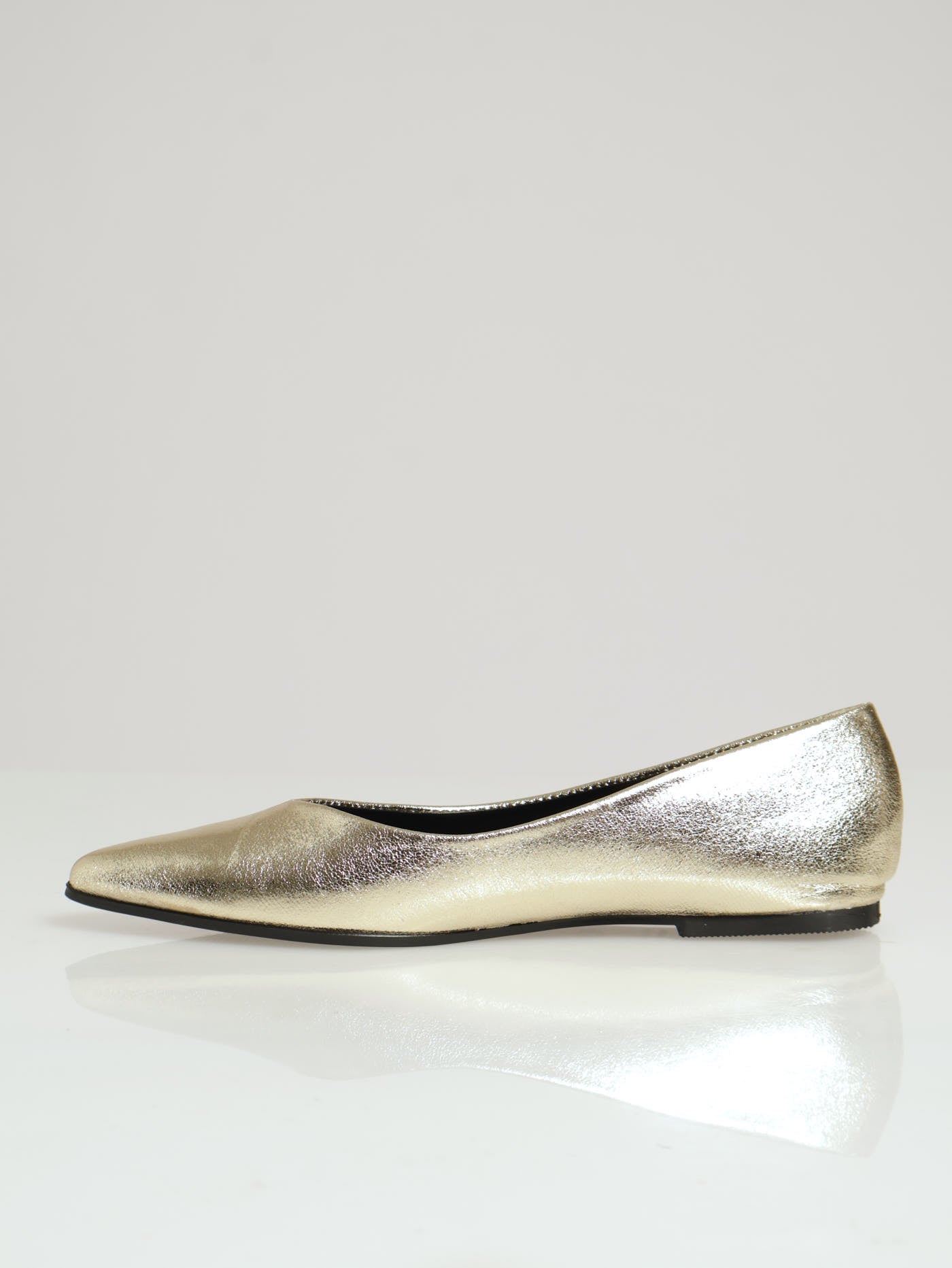 Basic Pointy Metallic Pump - Gold – LEGiT