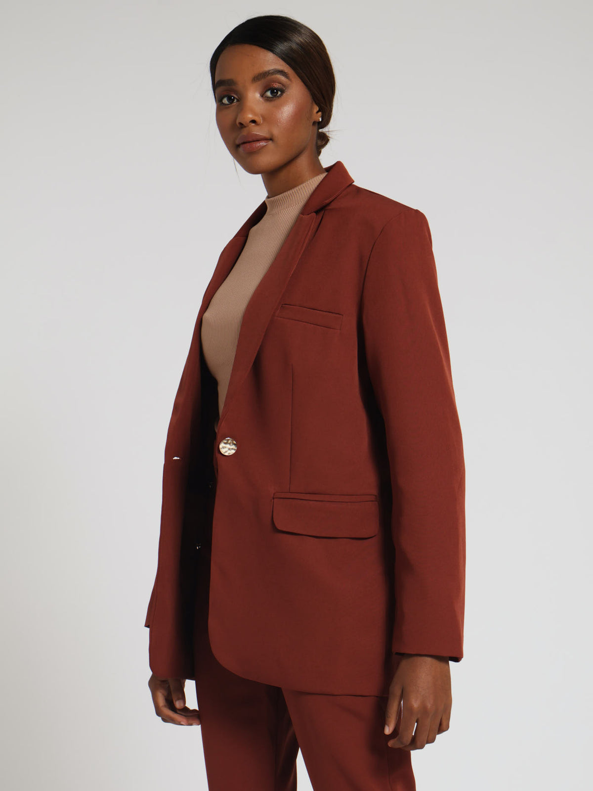 Basic Blazer - Brown – LEGiT