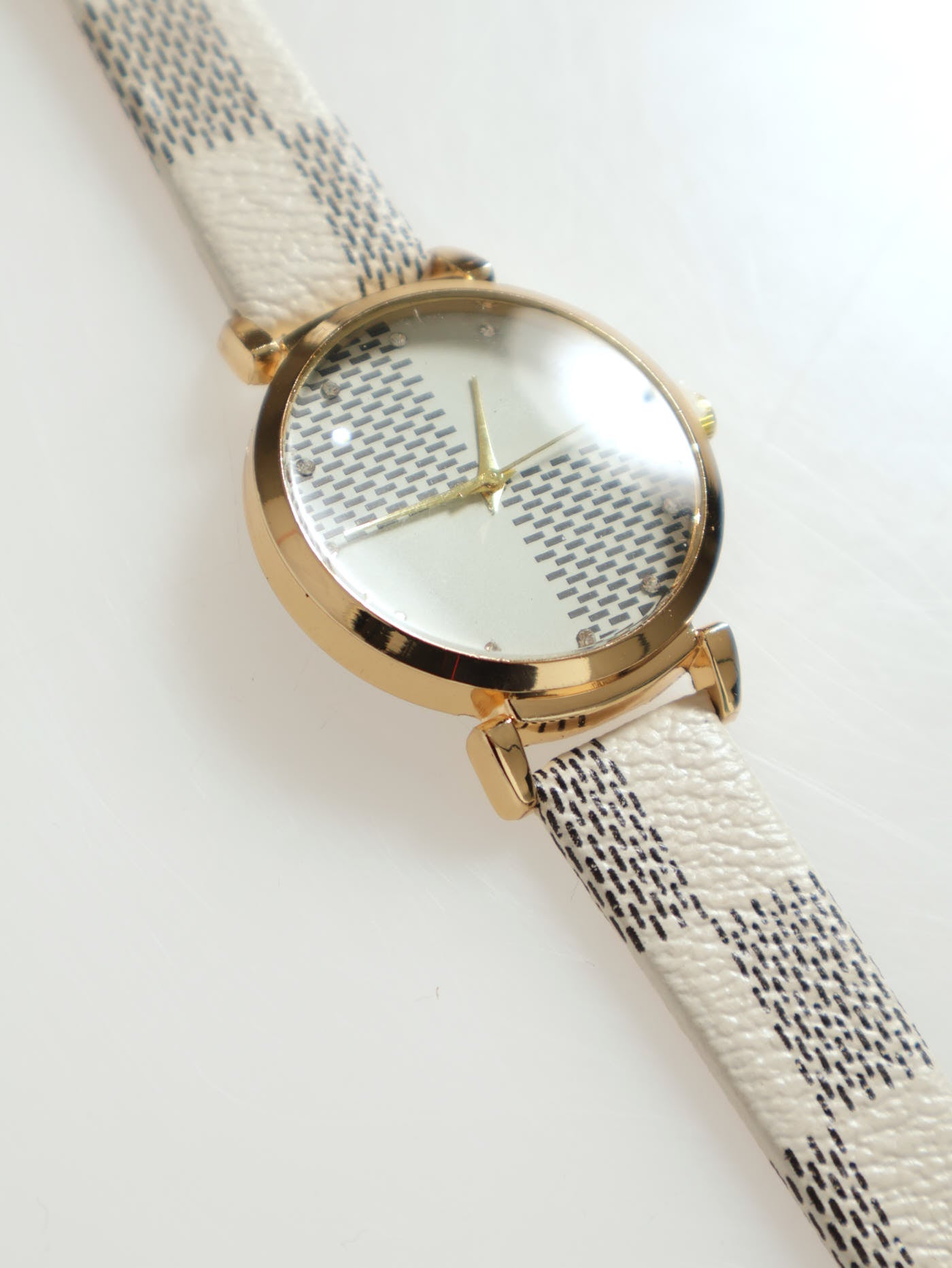 Checkerboard Pu Watch - Black/White – LEGiT