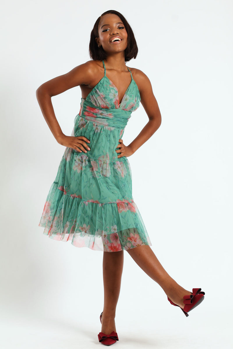 Prom Dress - Floral – LEGiT