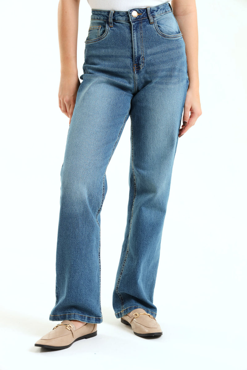Basic Wideleg Jean - Tea Stain – LEGiT