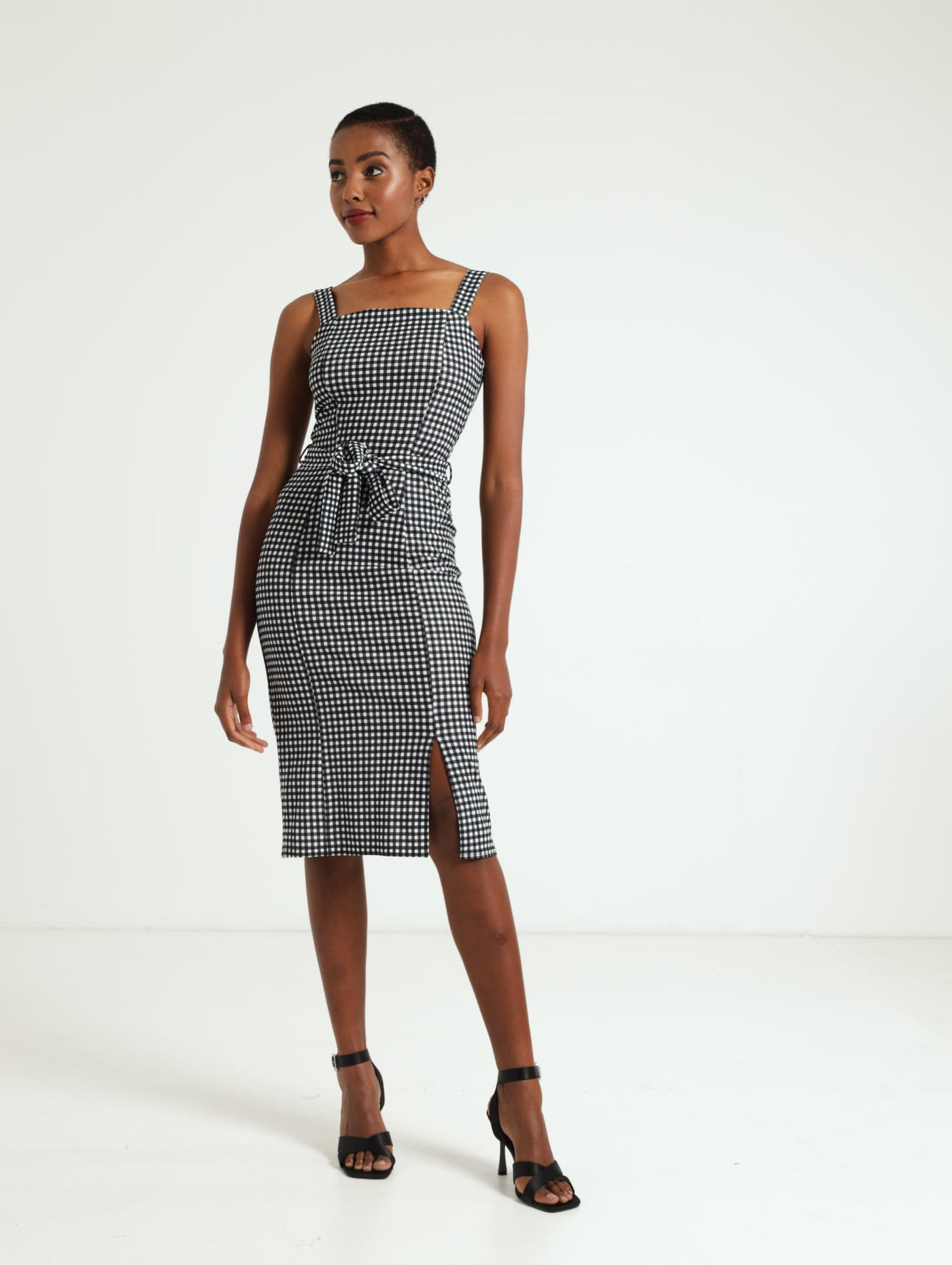 Wide Strap Bodycon Dress – LEGiT