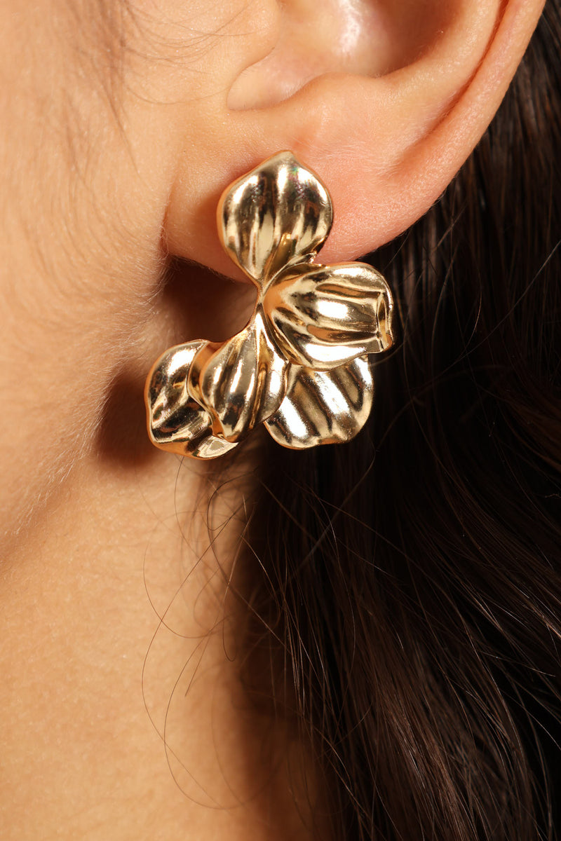 2 Pack Flower Earrings - Gold/Silver – LEGiT