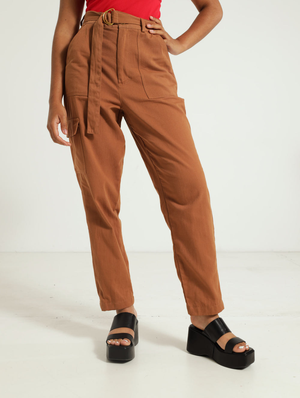 Fancy D Ring Cargo Pants – LEGiT