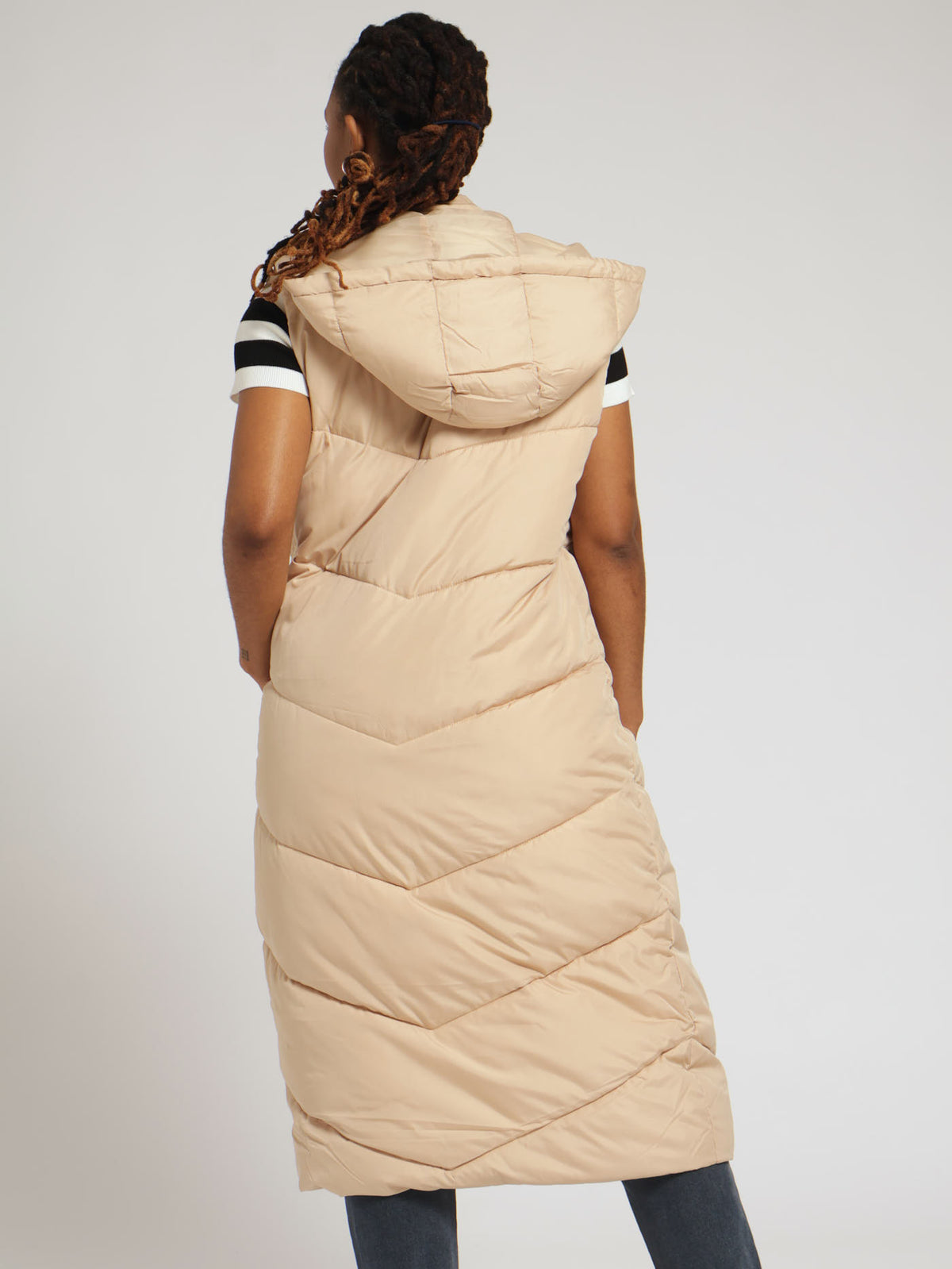 Padded Bomber Jacket - Tan – LEGiT