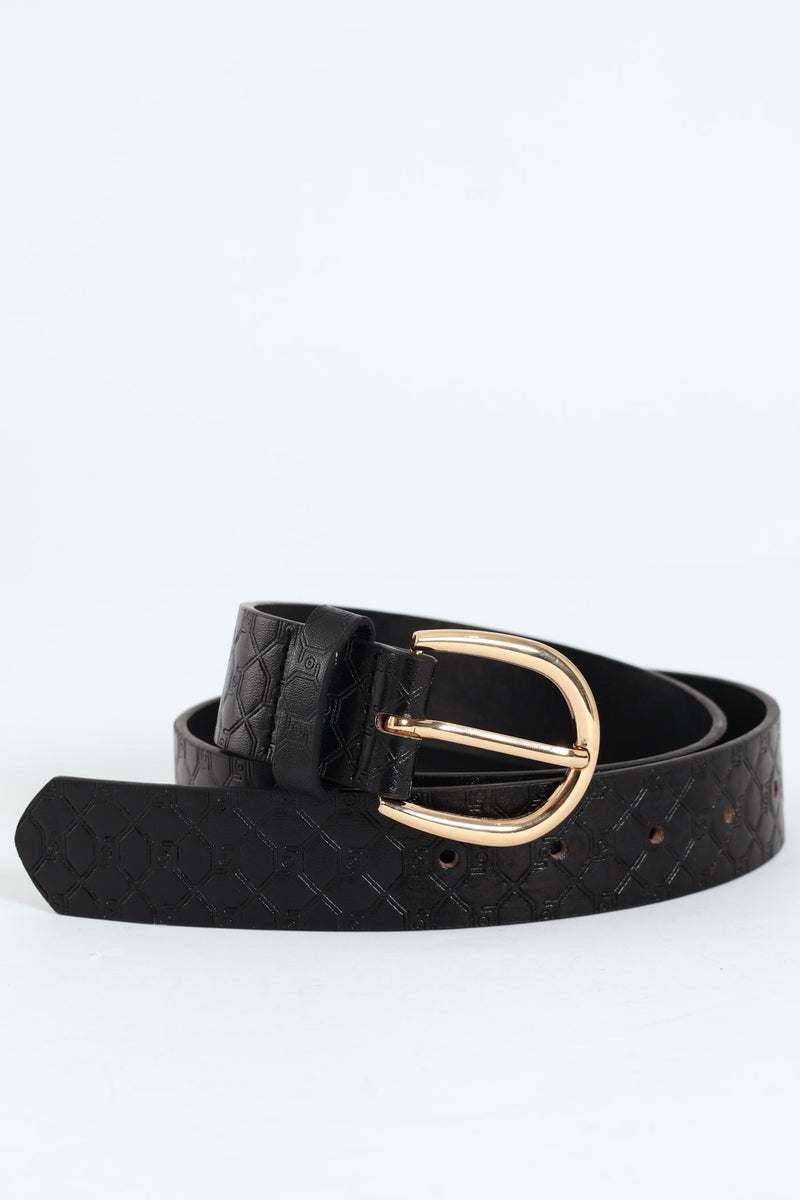 Curved Buckle Puller Core Belt - Gold – LEGiT
