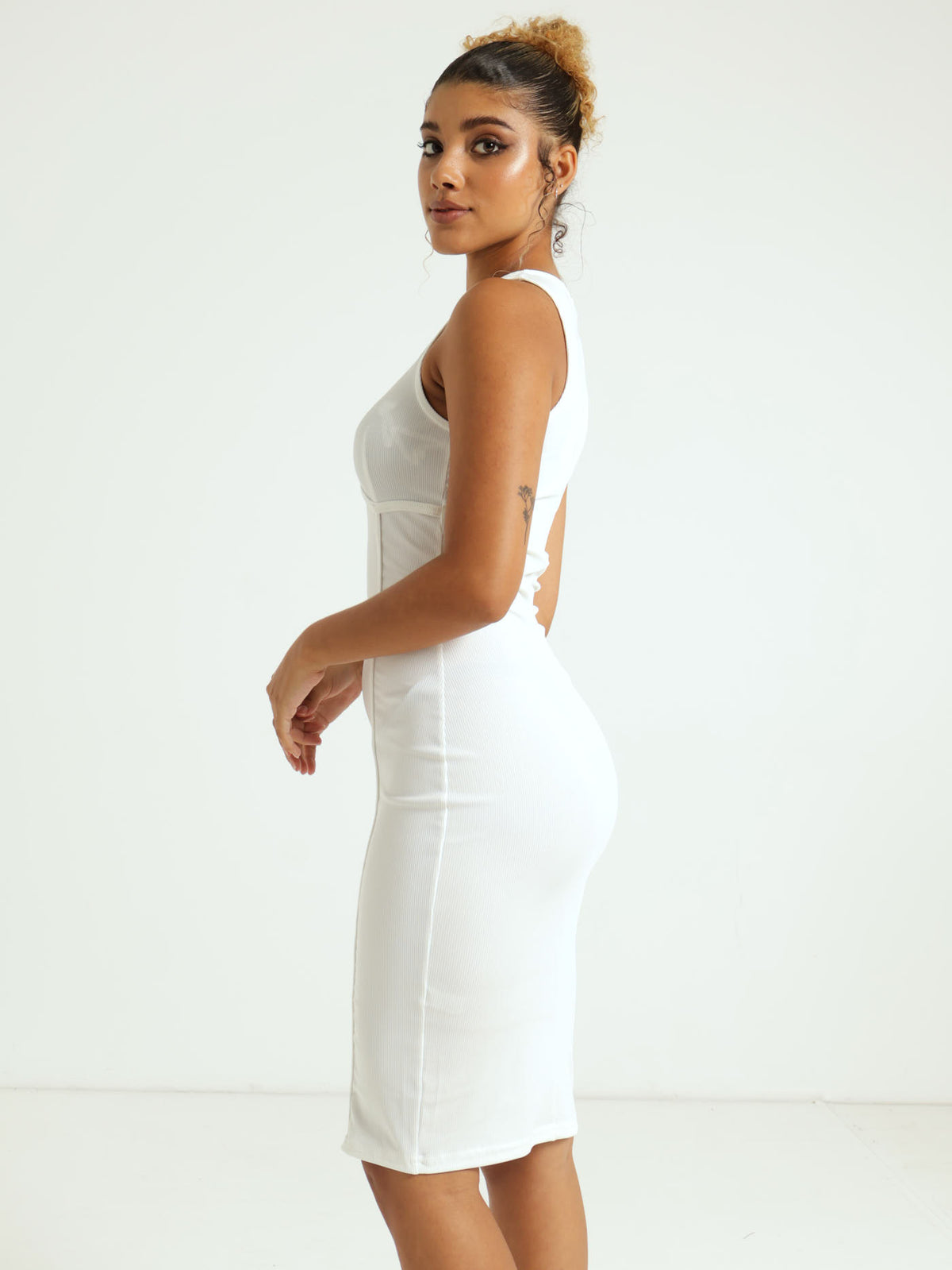 Panelled Corset Bodycon Dress – LEGiT