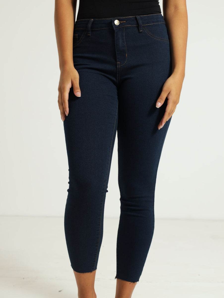 Ink Ankle Grazer Skinny Denim Jean – LEGiT