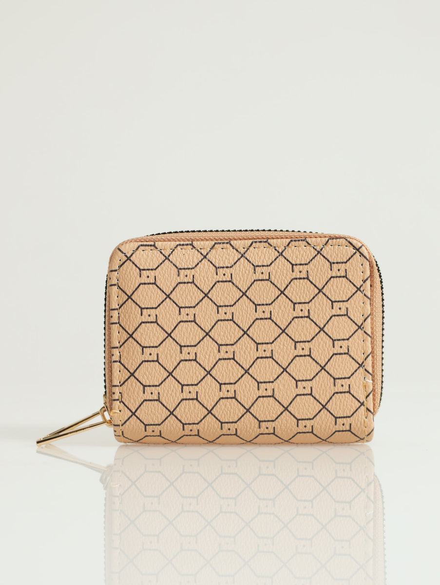 Printed Double Zip Wallet – LEGiT