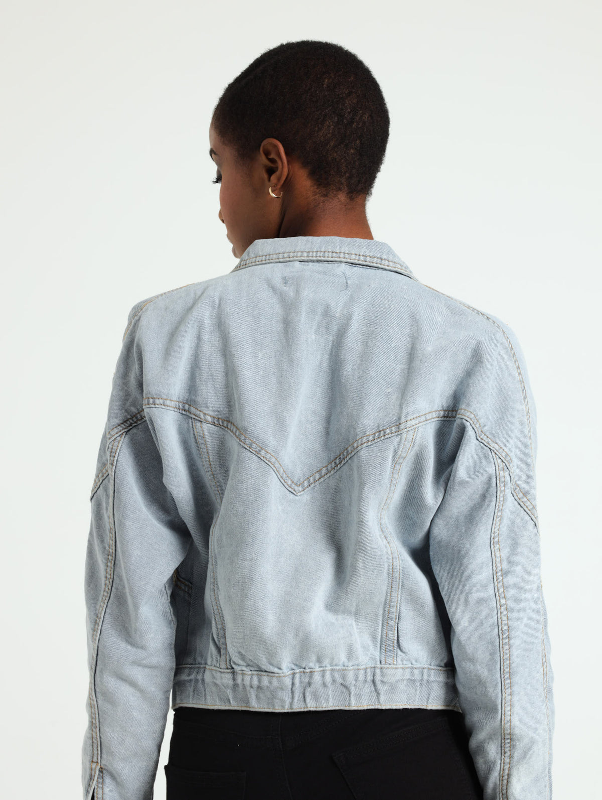 Denim Biker Jacket – LEGiT