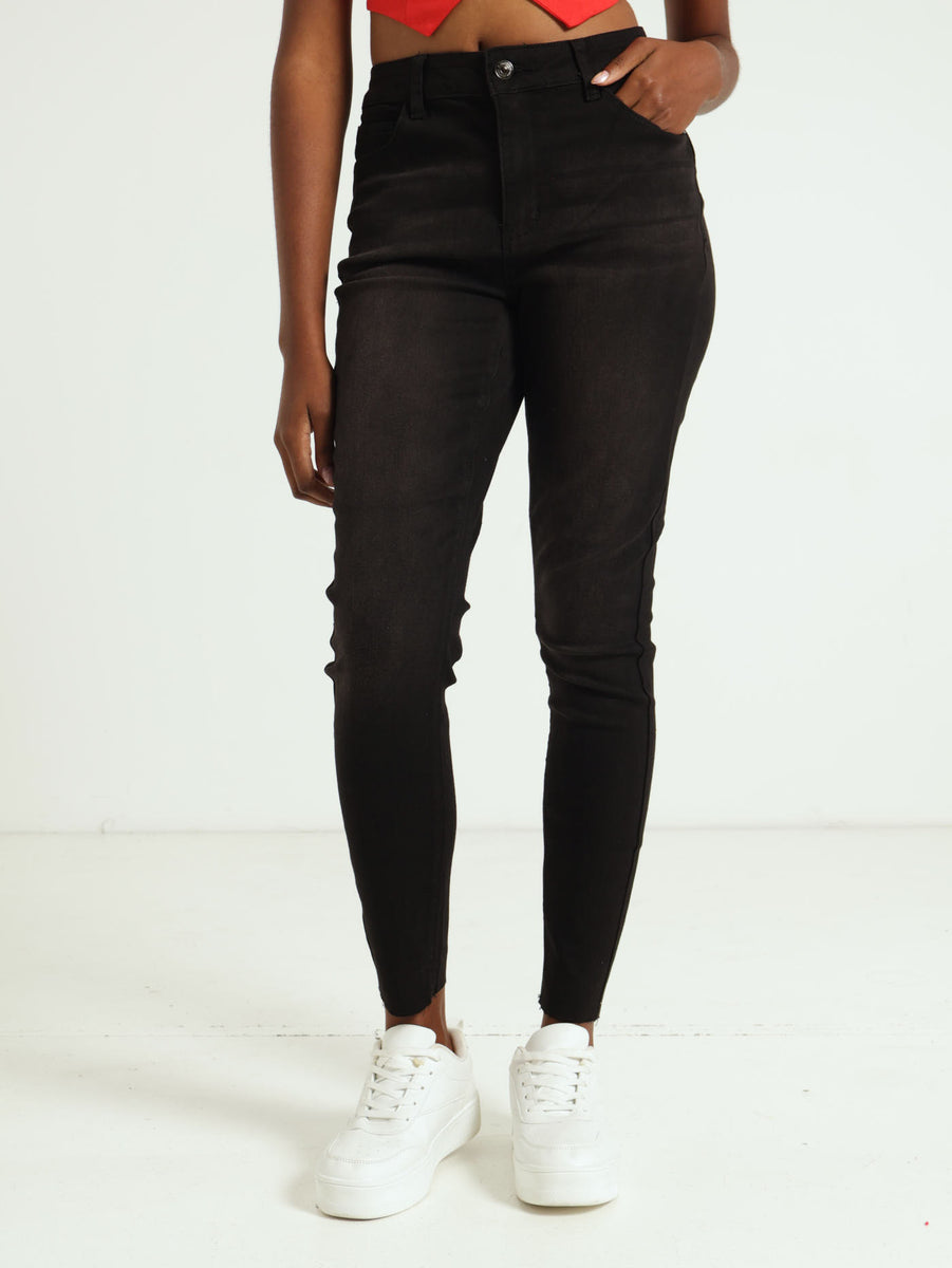 Regular Rise Skinny Jean - Black – LEGiT