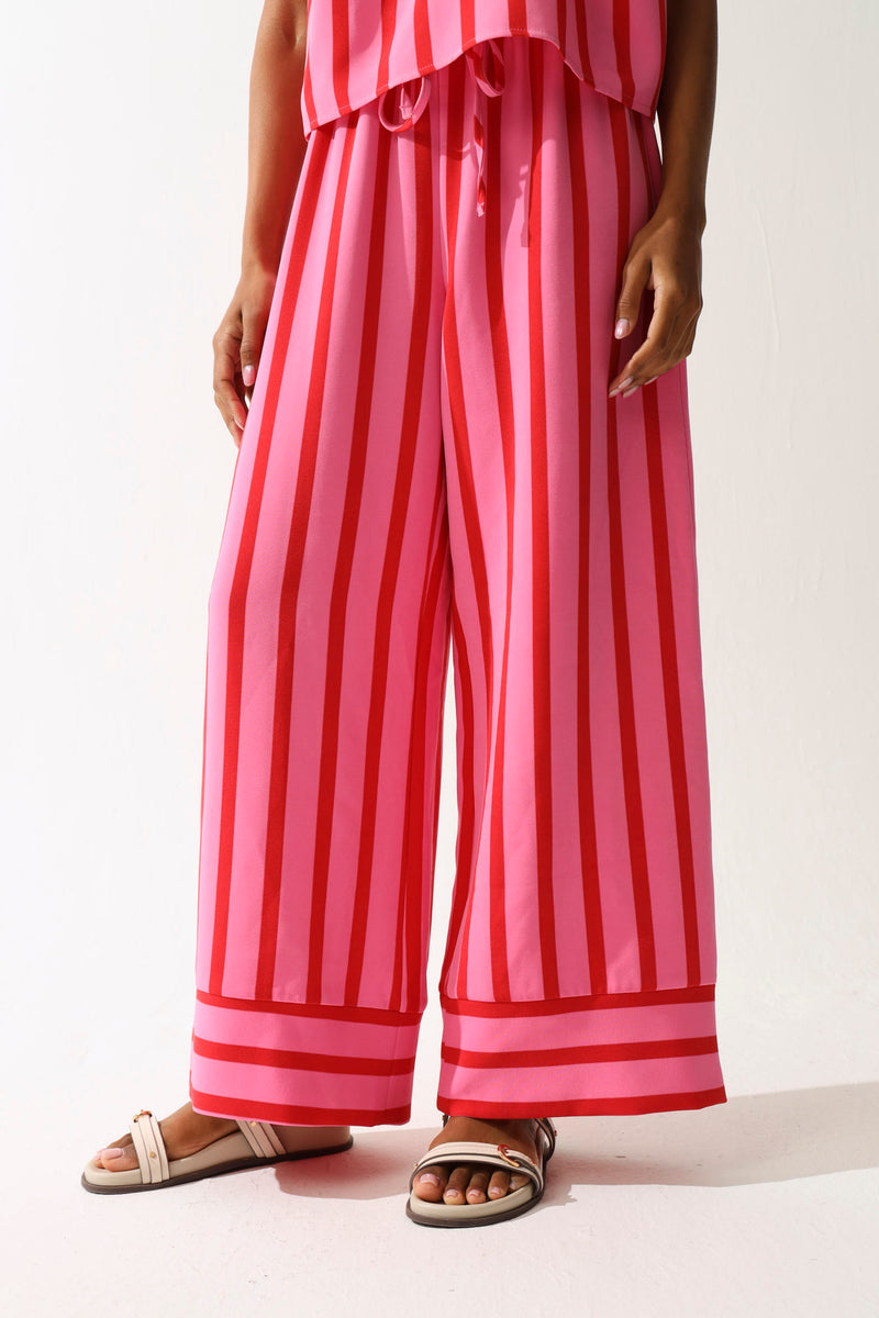 Stripe Detail Barbie Pants - Multi – LEGiT
