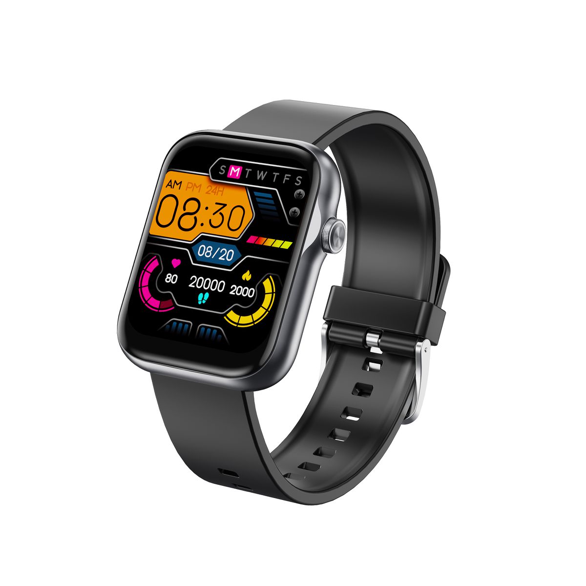 Tecno Smart Watch S2 Charcoal – LEGiT