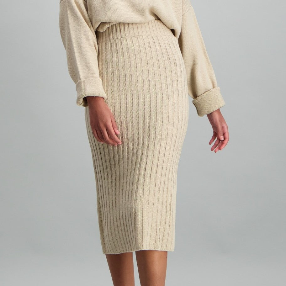 Knitwear Pencil Skirt Set – LEGiT