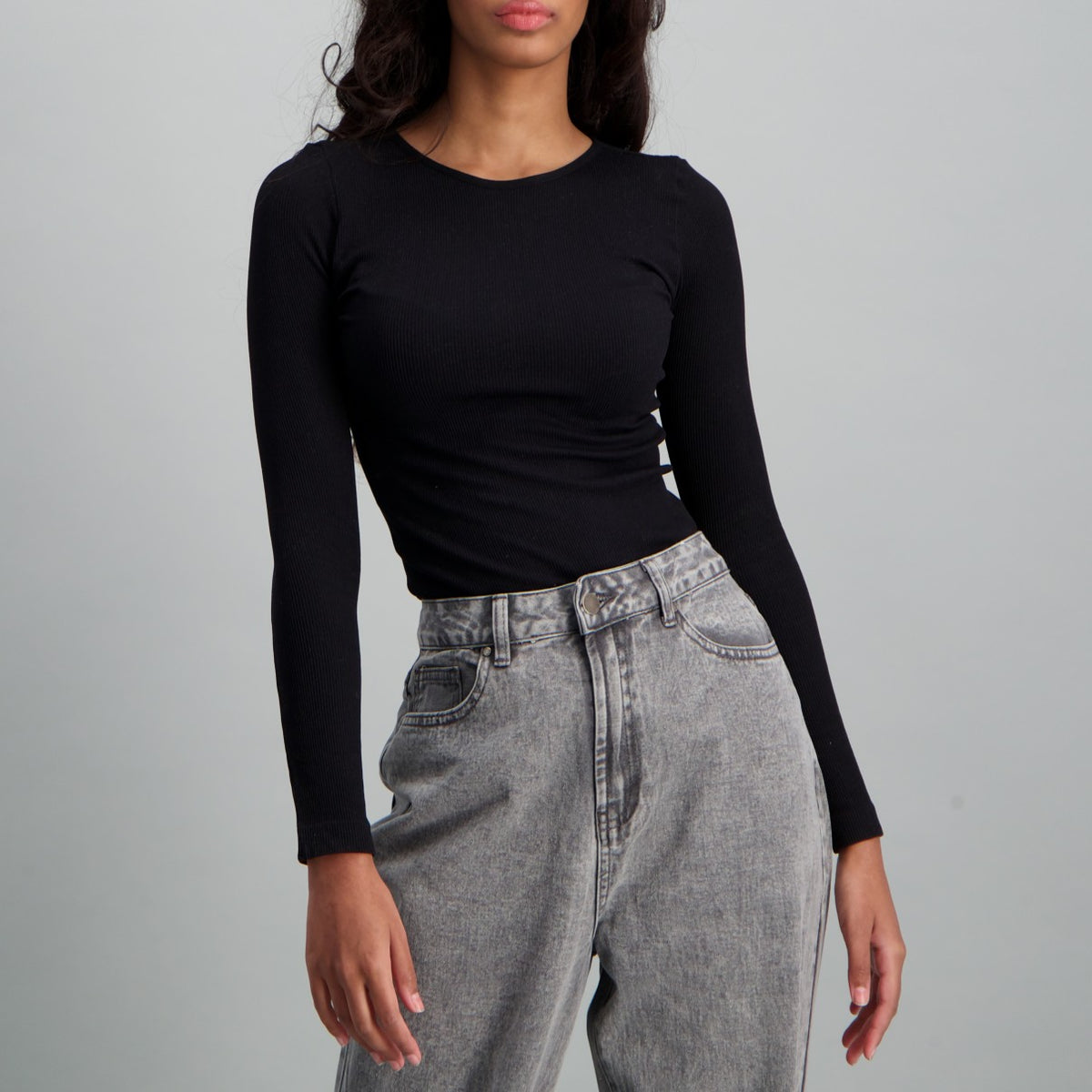 Long Sleeve Seamless Crop Top – LEGiT