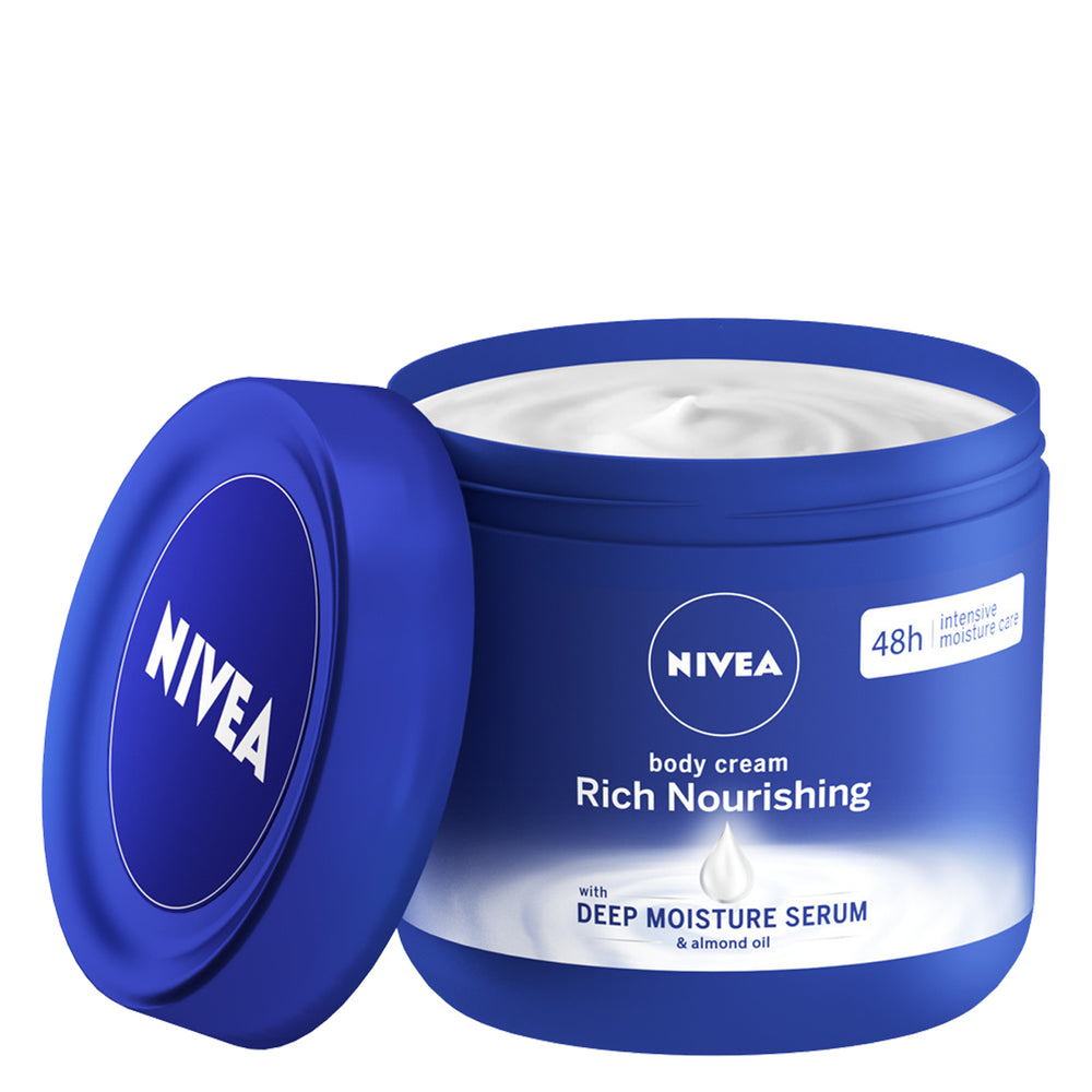 Nivea Rich Nourishing Body Cream Tub with Almond Oil – LEGiT