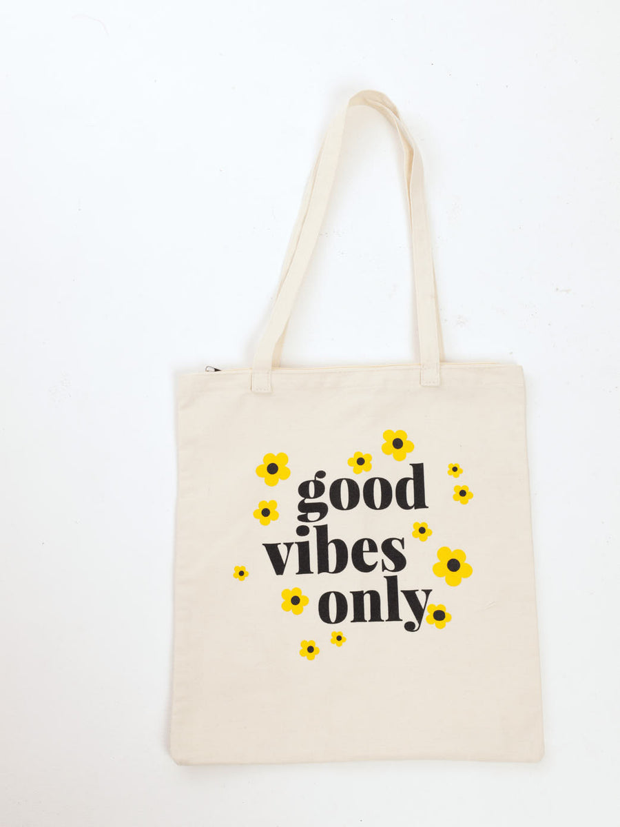 Printed Canvas Shopper Bag – LEGiT