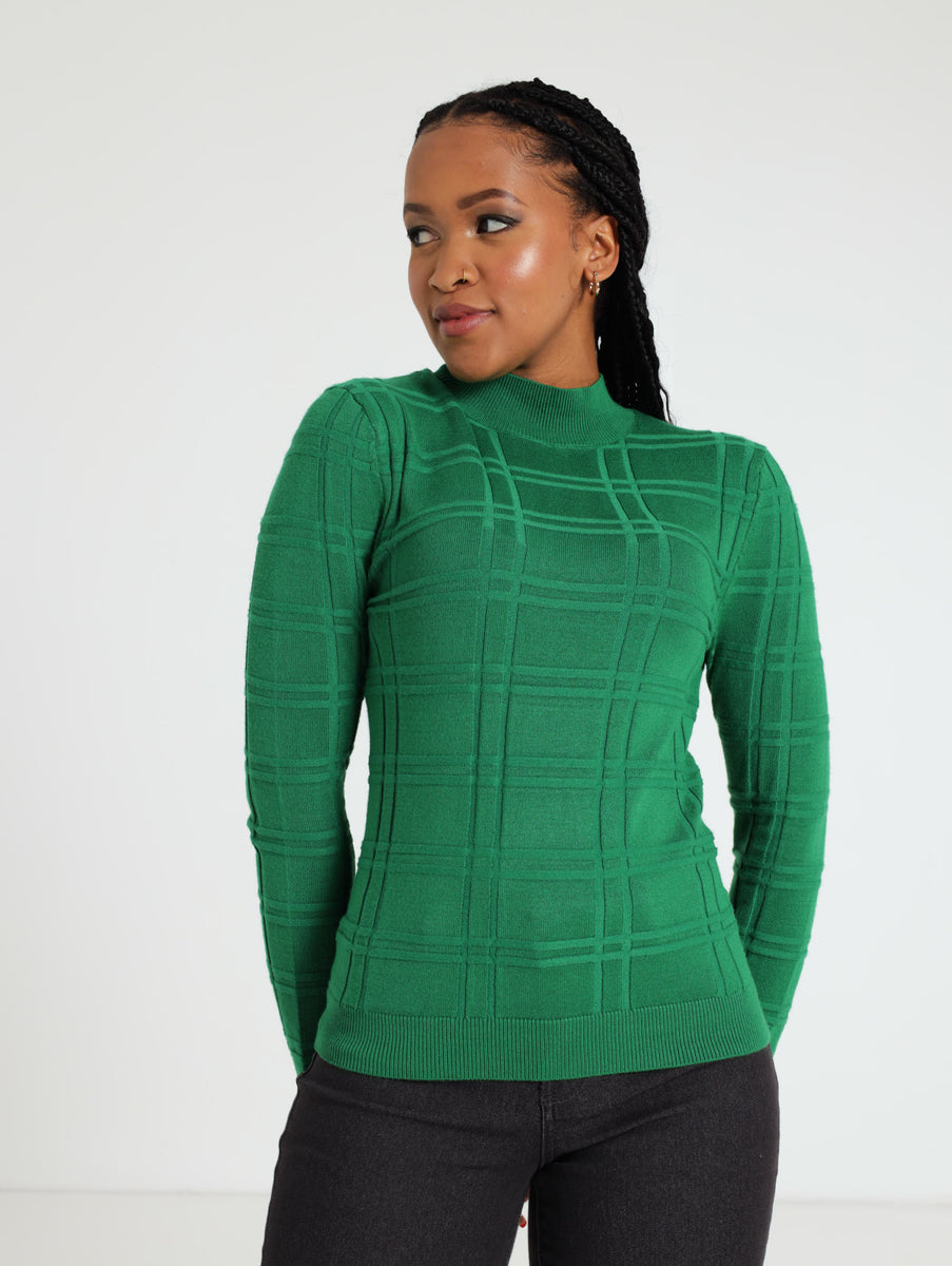 Gridlock Check Pullover - Green – LEGiT